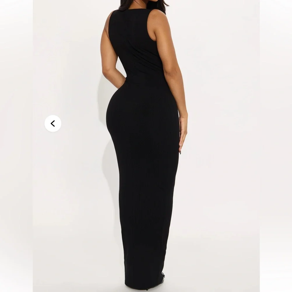 Fashion Nova | Dresses | Fashion Nova Nwot 2pc Elegant Black Cutout ...